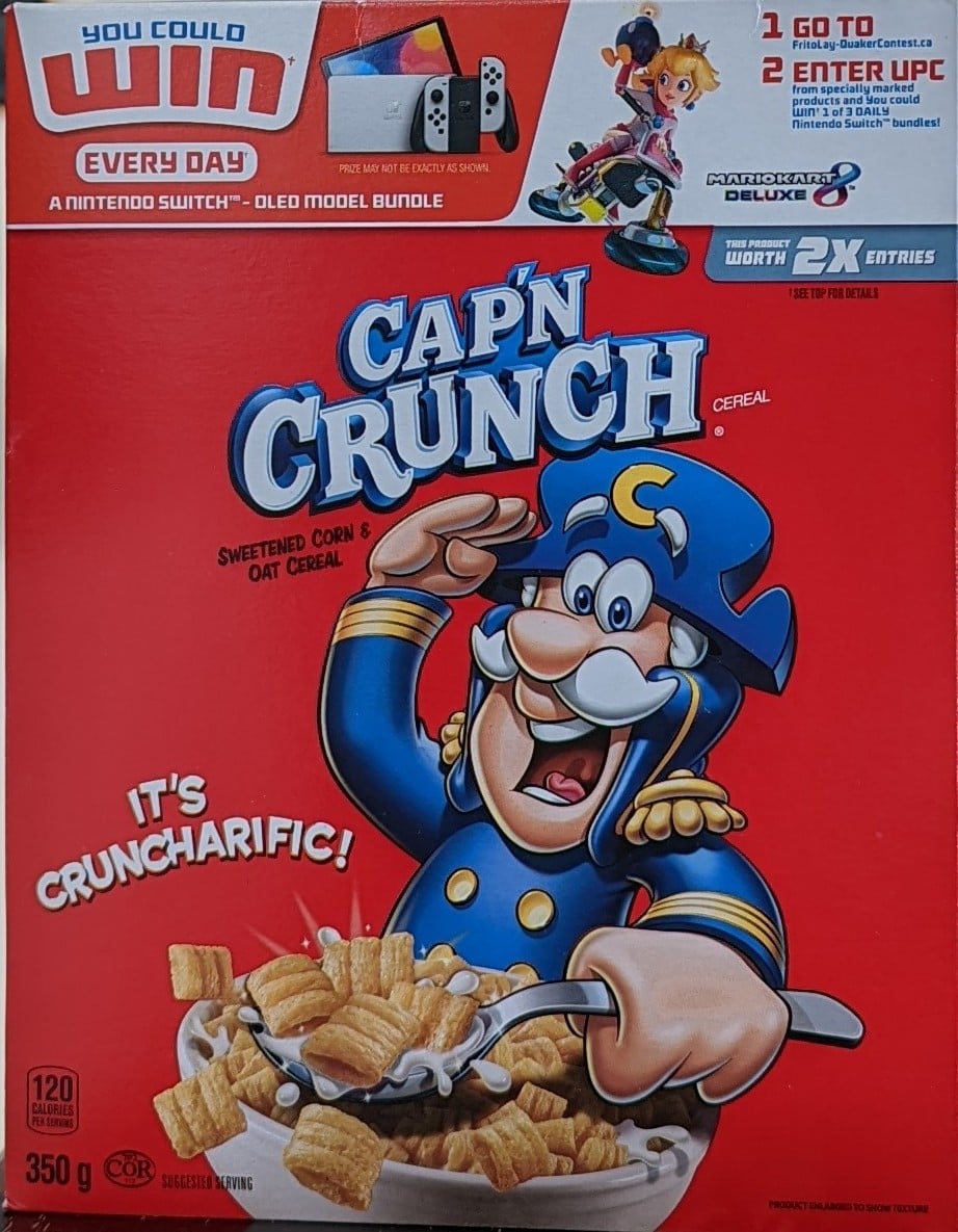File:Cap'n Crunch that has Mario branding.jpg - Super Mario Wiki, the ...