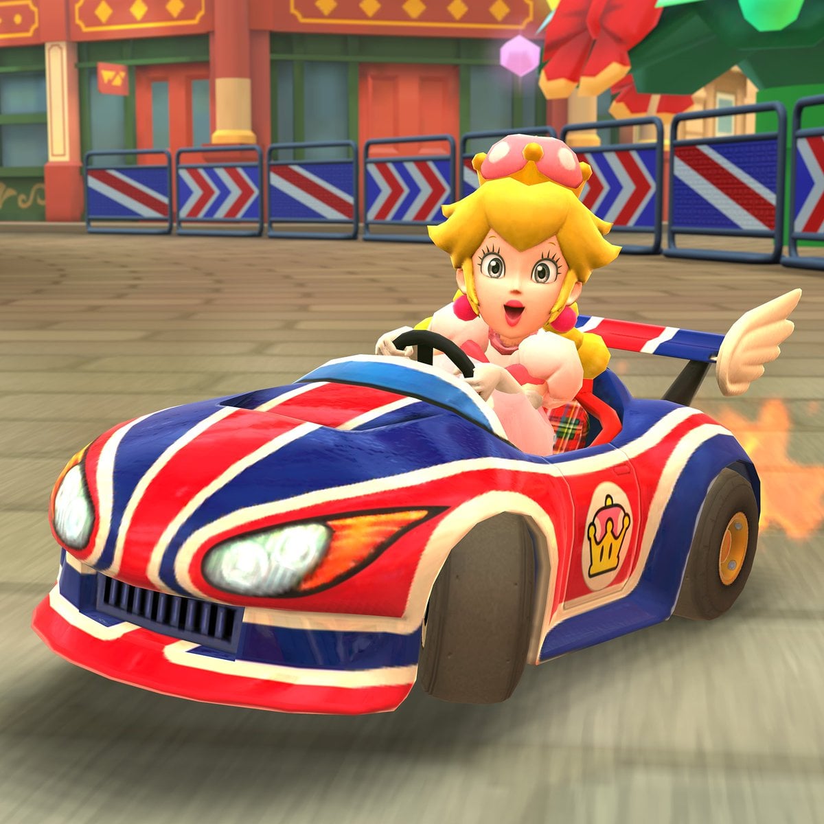 File:MKT Peachette Swift Jack.jpg - Super Mario Wiki, the Mario ...