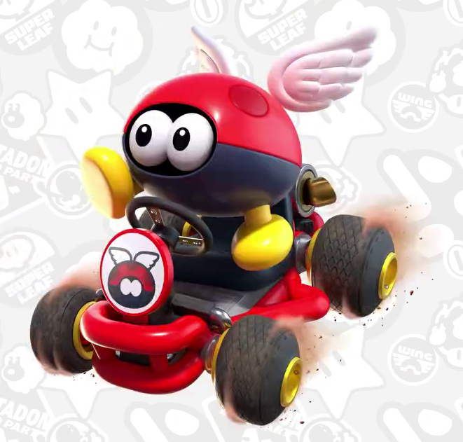 File:MKWorld ParaBiddybud.png - Super Mario Wiki, the Mario encyclopedia