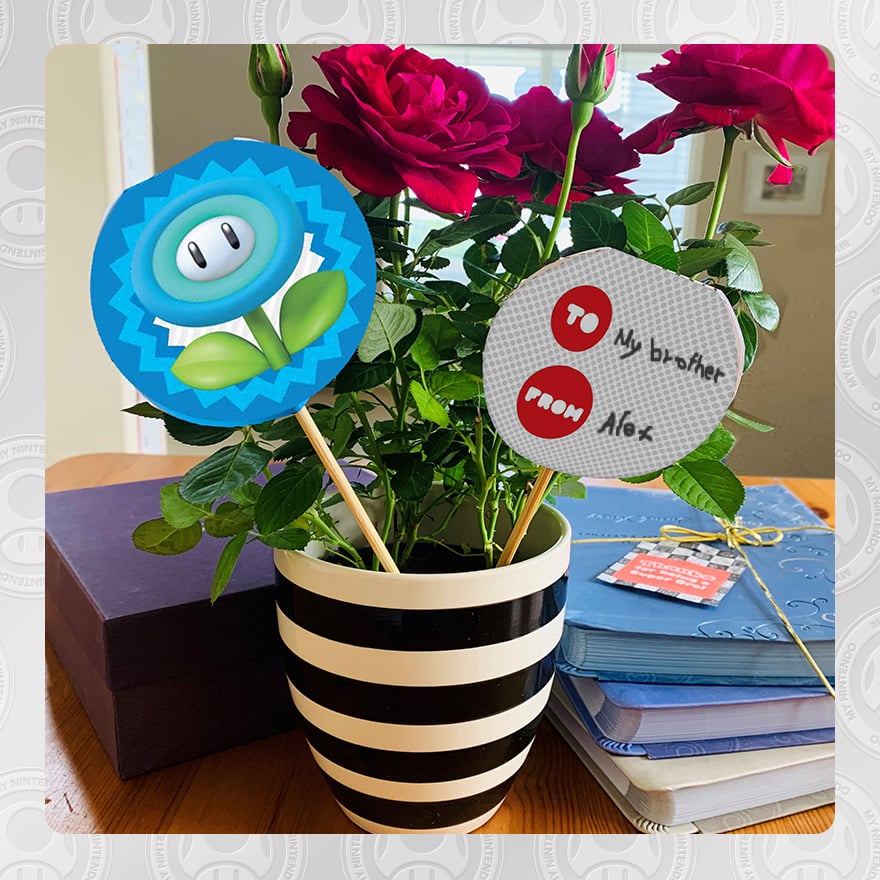 File:My Nintendo Mario flowerpot tags.jpg - Super Mario Wiki, the Mario ...