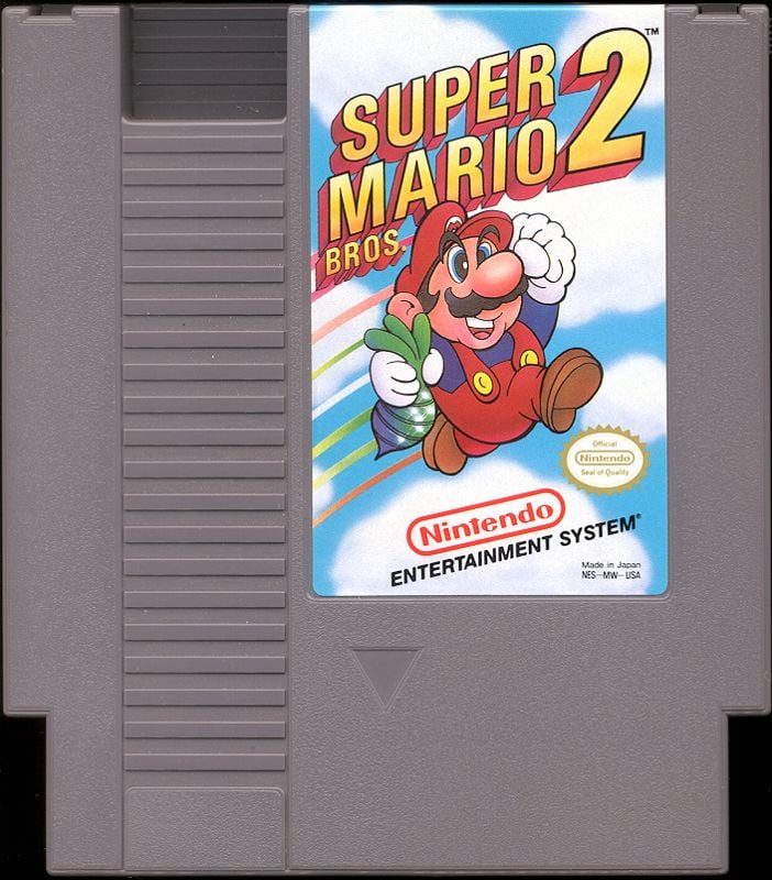 File:SMB2 Cartridge.jpg - Super Mario Wiki, the Mario encyclopedia
