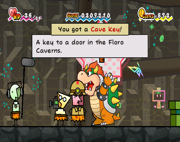 File:Floro Caverns (5-3) (Cave Key).png - Super Mario Wiki, the Mario ...