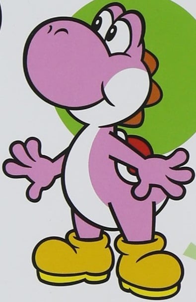 File:Yoshipink2d.jpg - Super Mario Wiki, the Mario encyclopedia