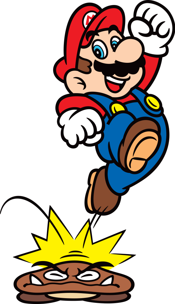 File:Mario-and-Goomba.png - Super Mario Wiki, the Mario encyclopedia