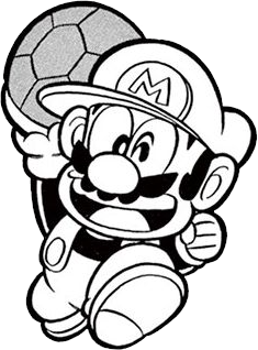 File:Mario with a Koopa Shell SMKun.png - Super Mario Wiki, the Mario ...