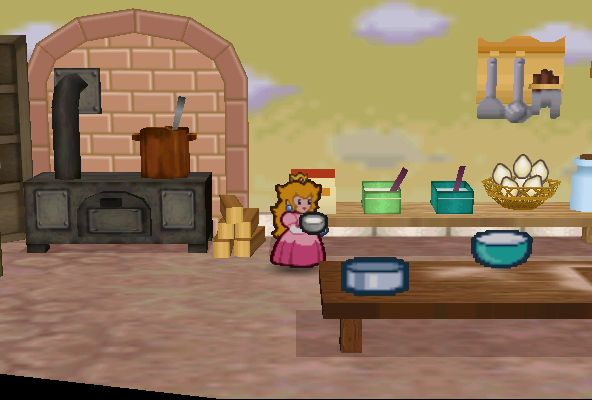 File:Princess Peach's Castle (Flour).png - Super Mario Wiki, the Mario ...