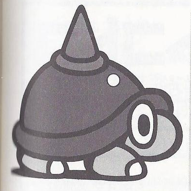 Spike Top - Super Mario Wiki, the Mario encyclopedia