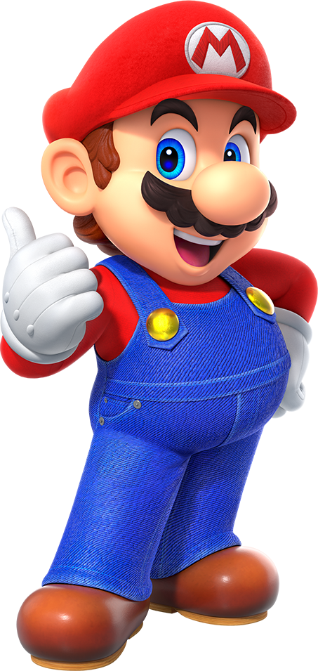 File:Mario Stamp Rally thumbs up artwork.png - Super Mario Wiki, the ...