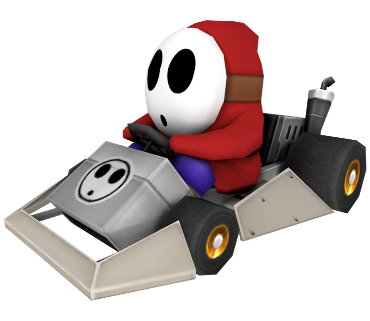 File:SSBBShyGuyKartModel.png - Super Mario Wiki, the Mario encyclopedia