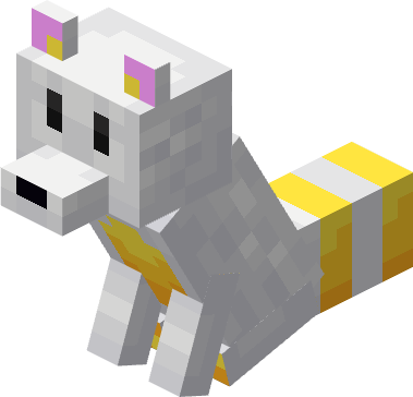 File:Minecraft Mario Mash-Up Snow Fox Sit Render.png - Super Mario Wiki ...
