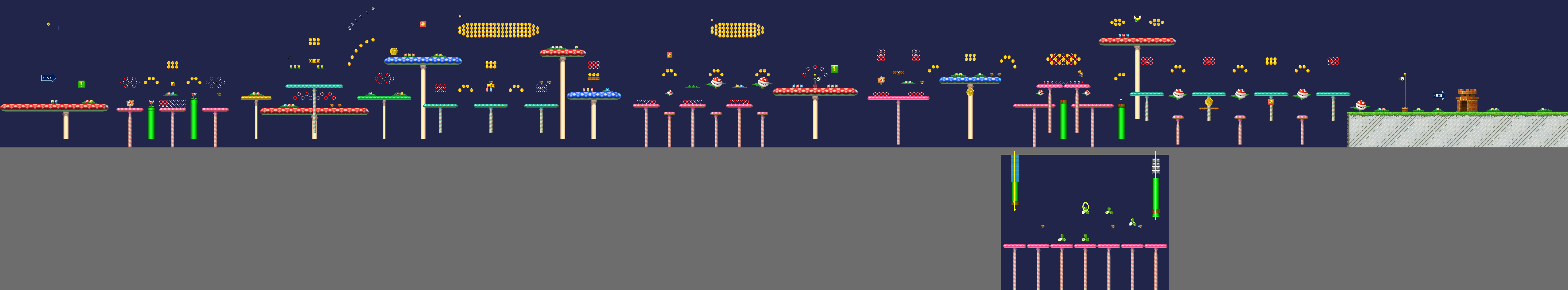 File:NSMBU Mushroom Heights Map.png - Super Mario Wiki, the Mario ...