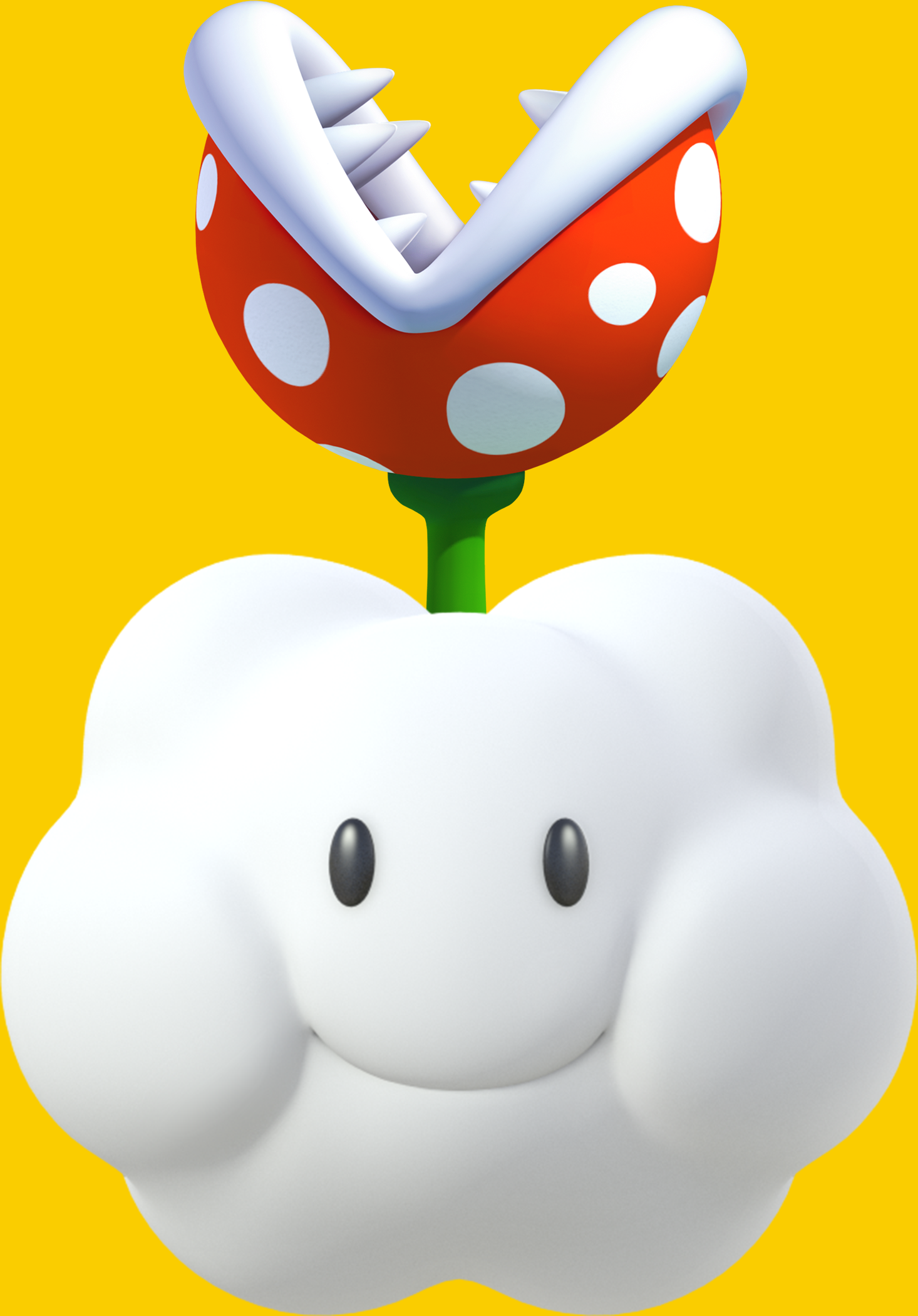 File:Piranha Plant and Lakitu Cloud - Super Mario Maker.png - Super ...