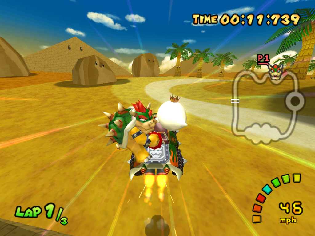 File:DryDryDesert-Shortcut1-MKDD.png - Super Mario Wiki, the Mario ...