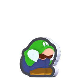 File:Standee Crouching Luigi.png - Super Mario Wiki, the Mario encyclopedia