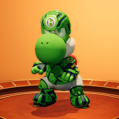 File:Yoshi (Trick Gear) - Mario Strikers Battle League.png - Super ...