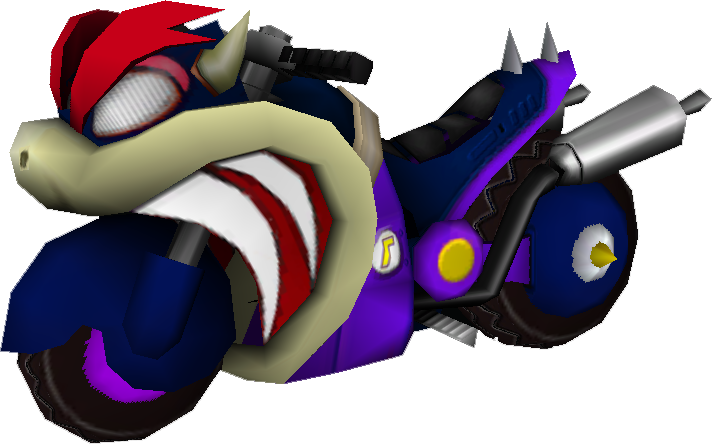 File:Flame Runner (Waluigi) Model.png - Super Mario Wiki, the Mario ...