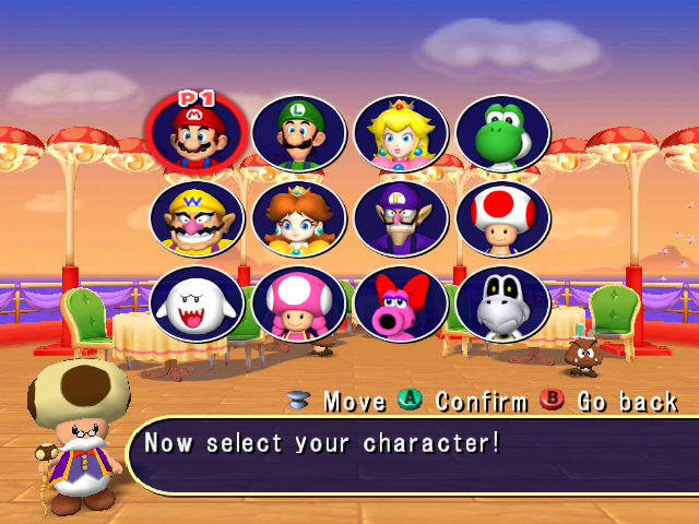 File:Character Selection (Solo Cruise) MP7.png - Super Mario Wiki, the ...