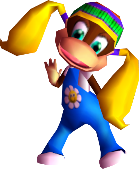 File:Tiny's DK64 Model.png - Super Mario Wiki, the Mario encyclopedia