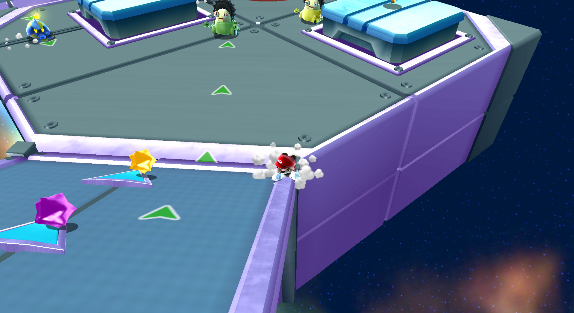 File:SMG2 Sliding in Crack Glitch.png - Super Mario Wiki, the Mario ...