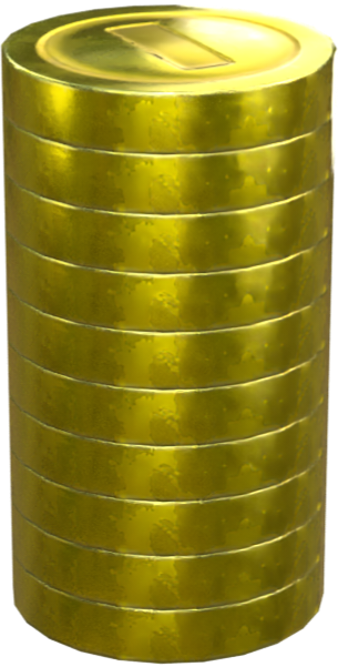 File:SMO Asset Model Coin Stack.png - Super Mario Wiki, the Mario ...