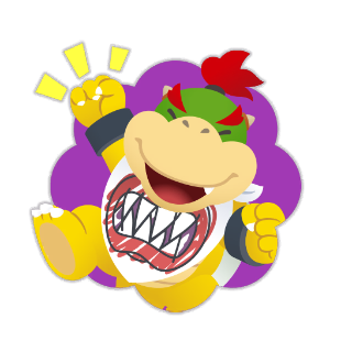 File:Junior Yes! Reaction.png - Super Mario Wiki, the Mario encyclopedia