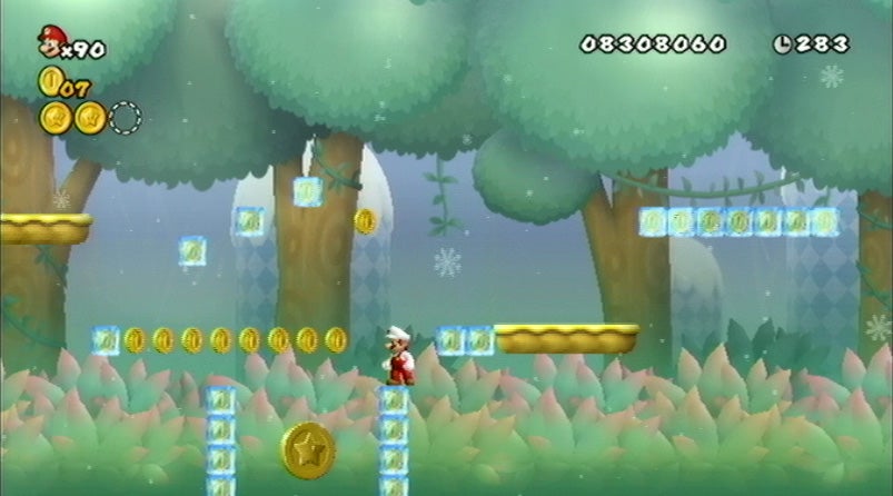 File:NSMBW W9-7 3rd Star Coin.jpg - Super Mario Wiki, the Mario ...