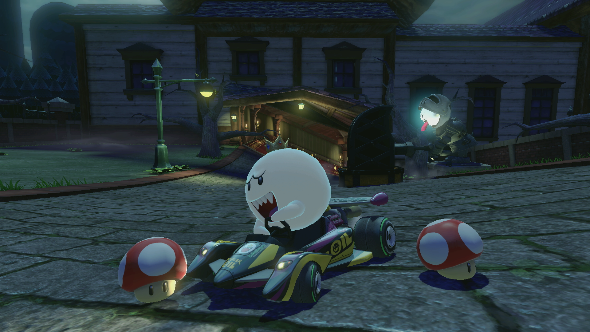 File:King Boo in Twisted Mansion MK8 Deluxe.png - Super Mario Wiki, the ...