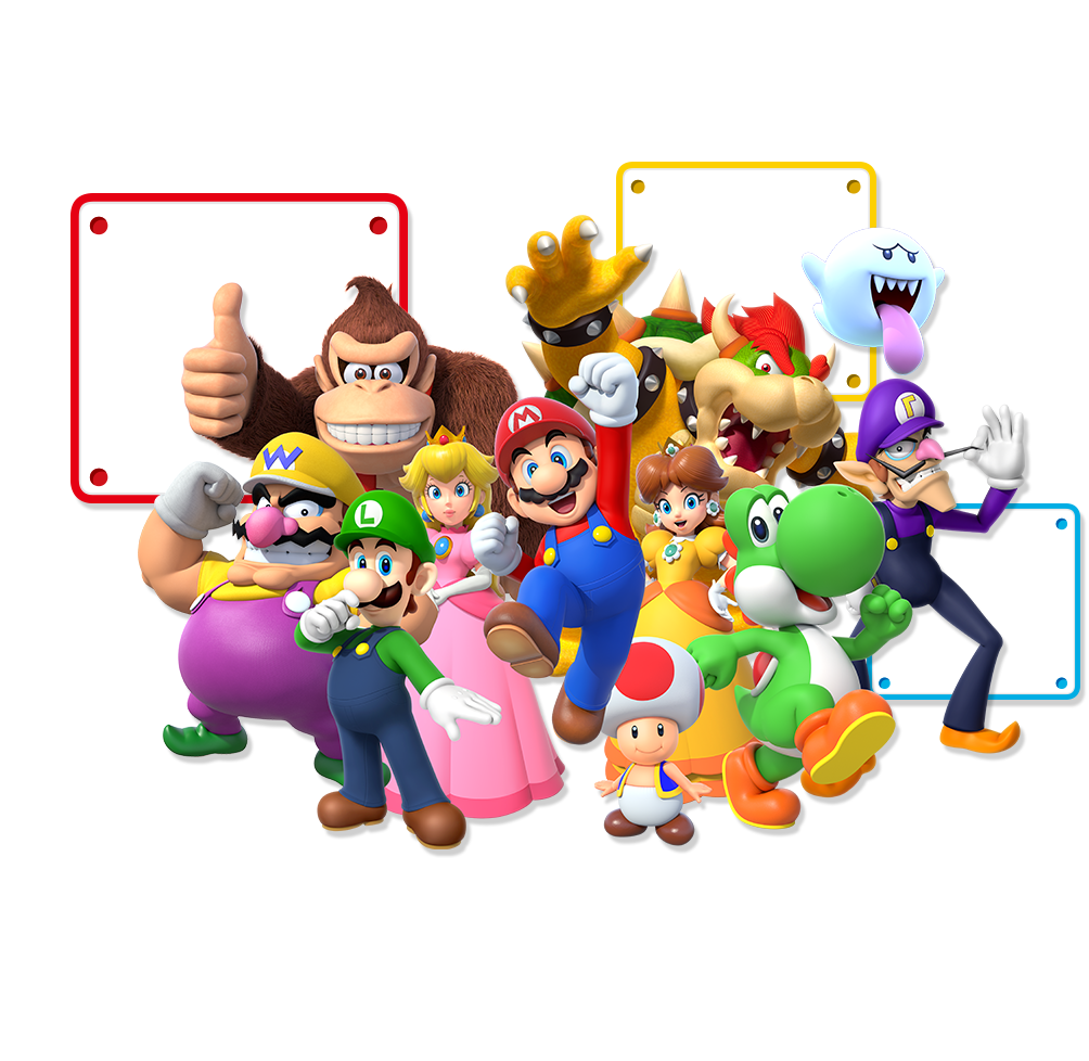 File:PN Back to School Mario group art.png - Super Mario Wiki, the ...