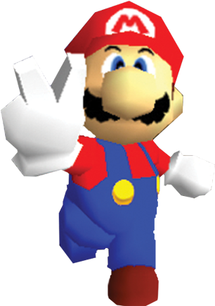 File:SM64 Asset Model Mario (Star Get).png - Super Mario Wiki, the ...