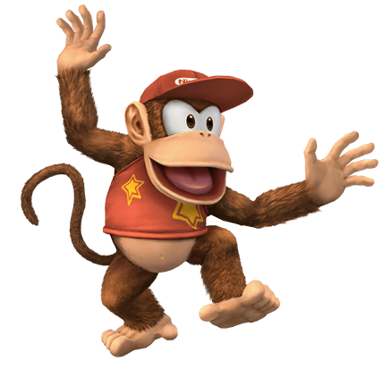 File:Diddy Kong Sprite SSBB.png - Super Mario Wiki, the Mario encyclopedia