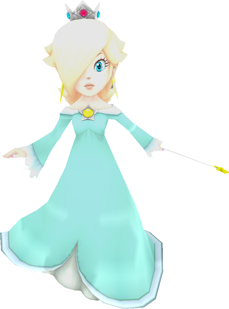 File:SMG Asset Model Rosalina.png - Super Mario Wiki, the Mario ...