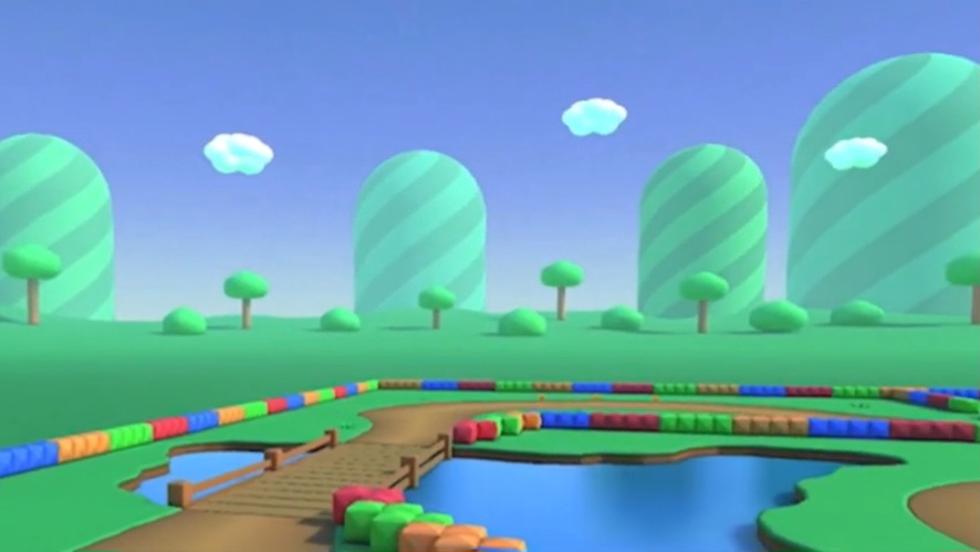 File:MKT SNES Donut Plains 1 View.jpg - Super Mario Wiki, the Mario ...