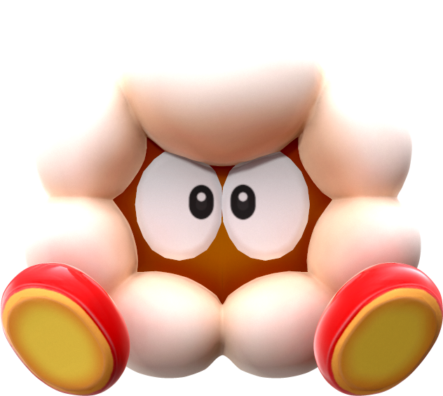 File:Kerpop (popped) - SMBW render.png - Super Mario Wiki, the Mario encyclopedia