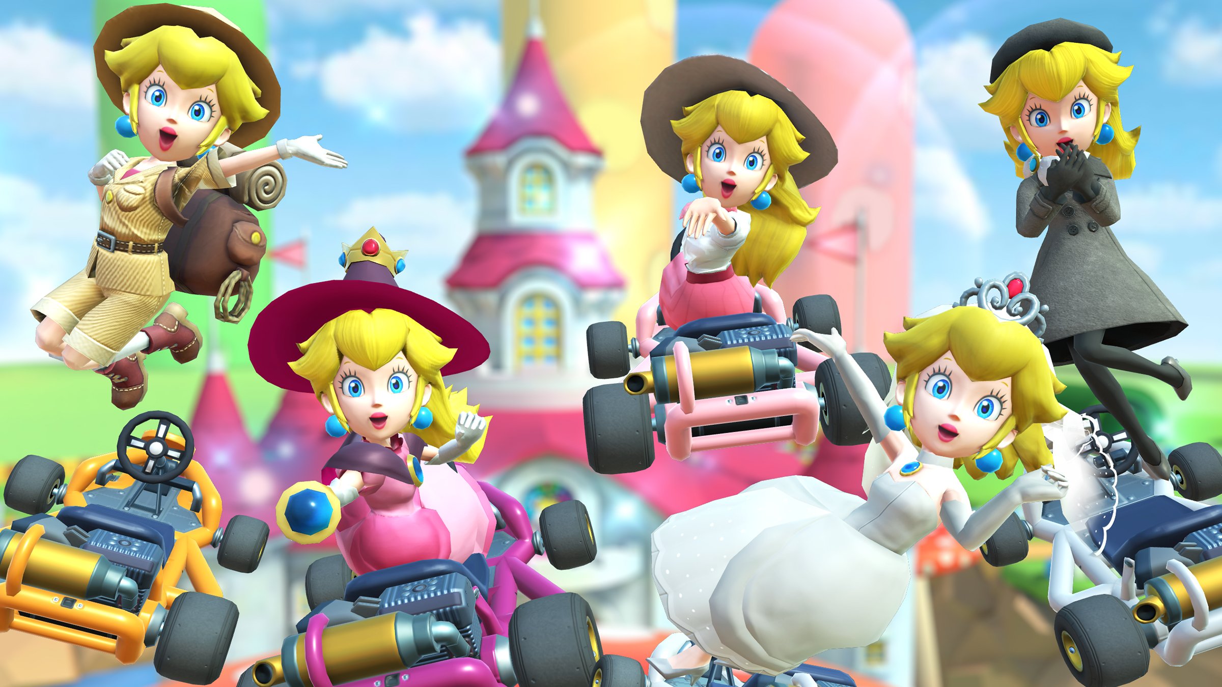 File:MKT Team Peach Pipe.jpg - Super Mario Wiki, the Mario encyclopedia