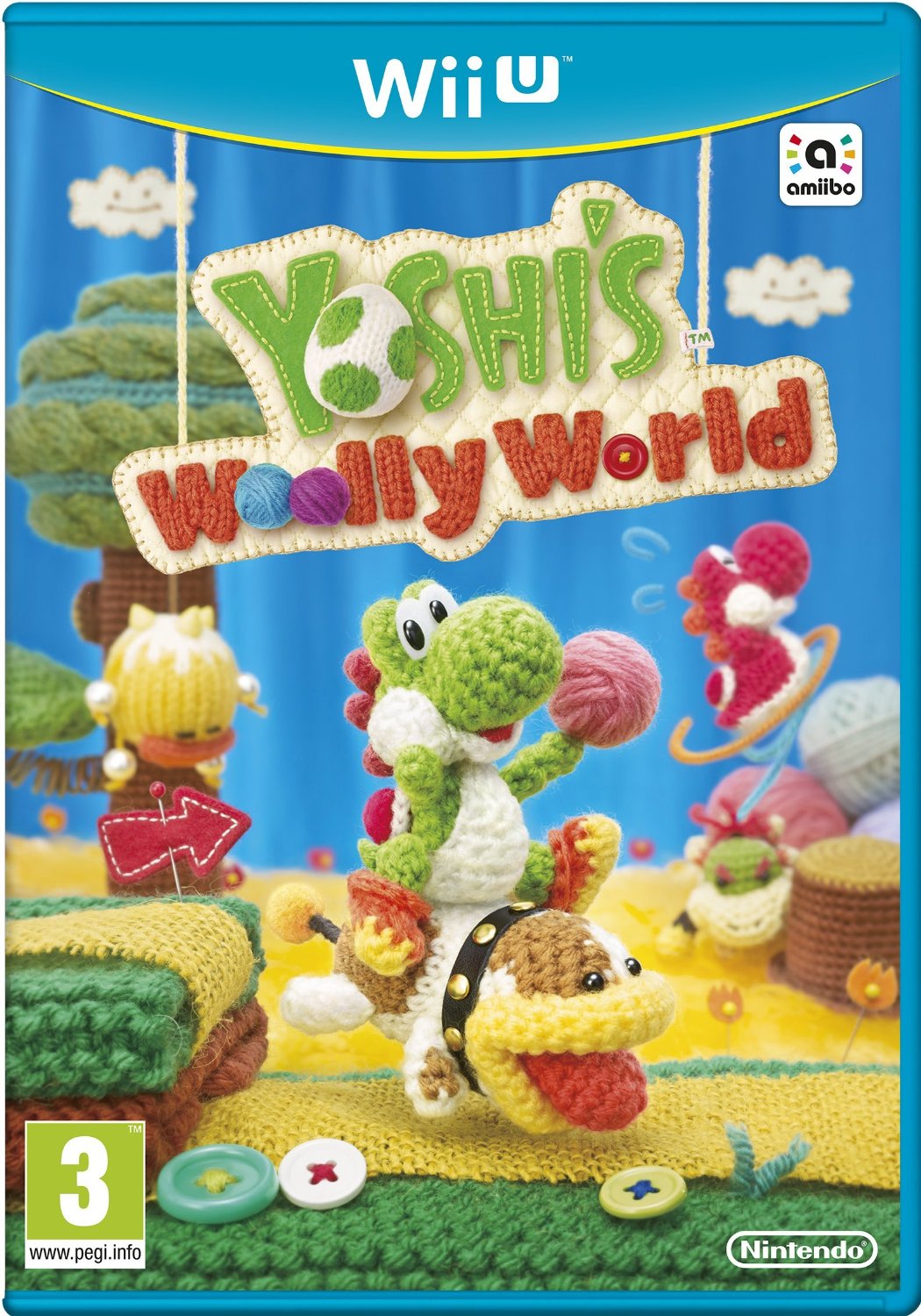 File:Yoshis Woolly World European boxart.jpg - Super Mario Wiki, the ...