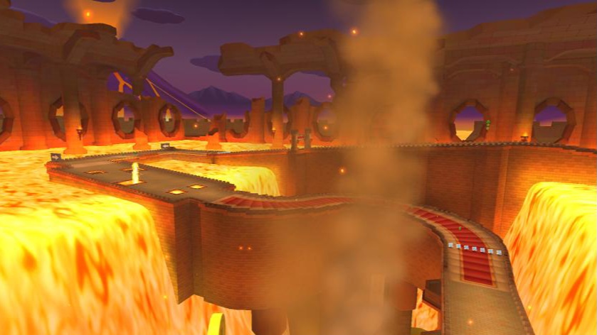 File:MKT GBA Bowser's Castle 4 Landscape.jpg - Super Mario Wiki, the ...