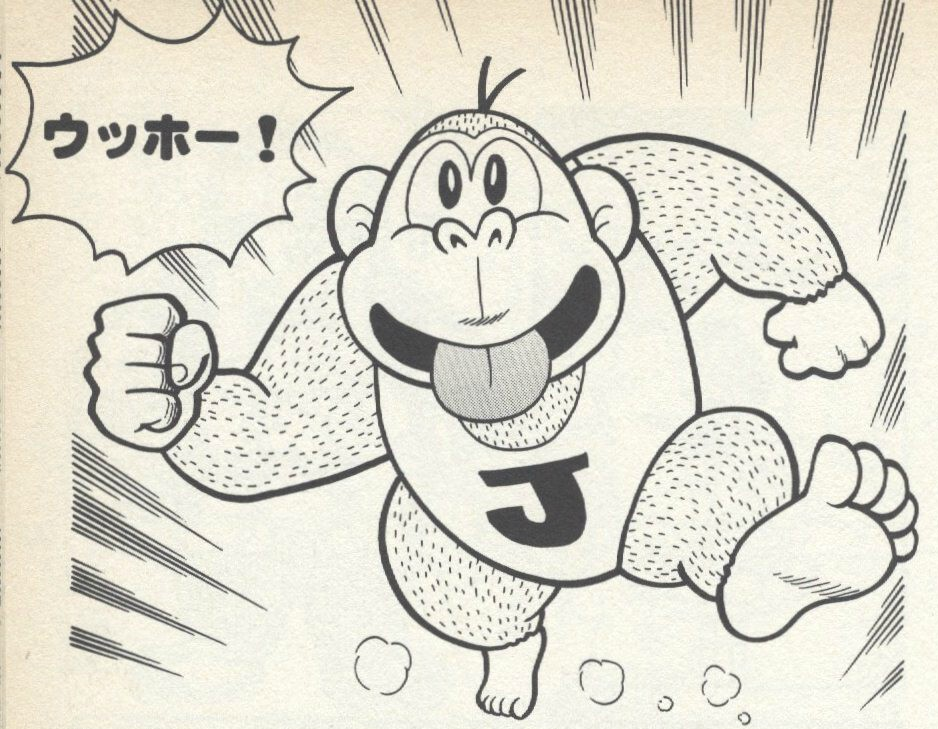 File:Donkey Kong Jr - KC Deluxe manga.png - Super Mario Wiki, the Mario ...