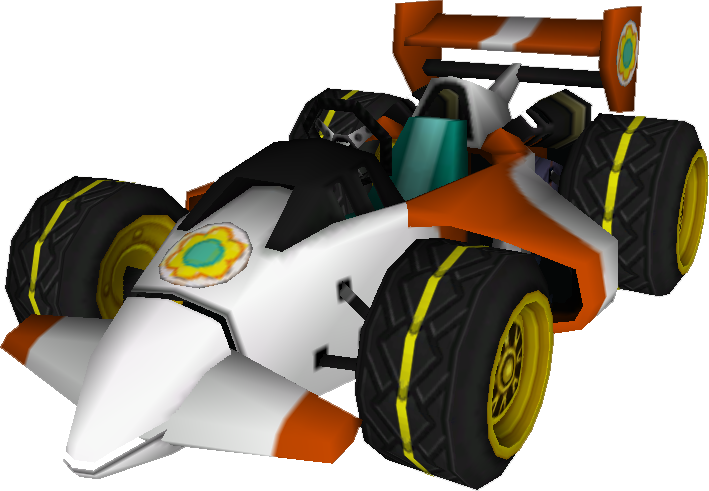 File:Sprinter (Daisy) Model.png - Super Mario Wiki, the Mario encyclopedia