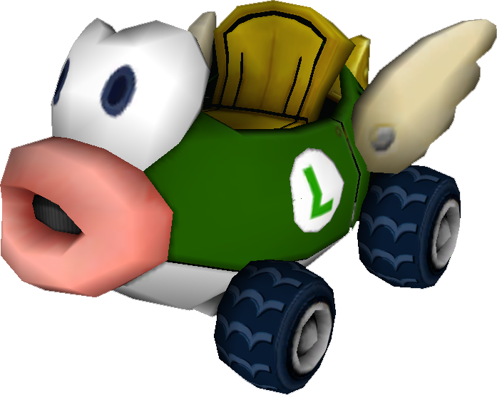 File:Cheep Charger (Baby Luigi) Model.png - Super Mario Wiki, the Mario ...