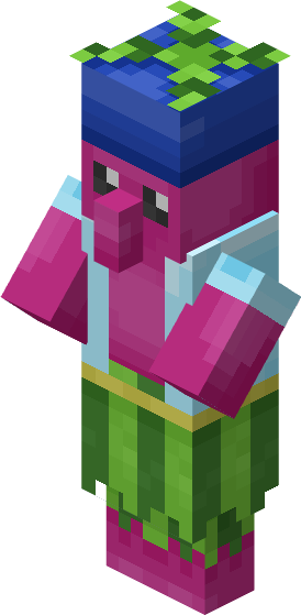 File:Minecraft Mario Mash-Up Swamp Weaponsmith Villager Render.png ...