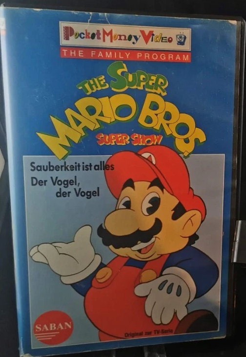 The Super Mario Bros. Super Show (German VHS 1) - Super Mario Wiki, the ...