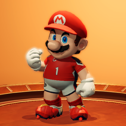 File:Mario (No Gear) - Mario Strikers Battle League.png - Super Mario ...