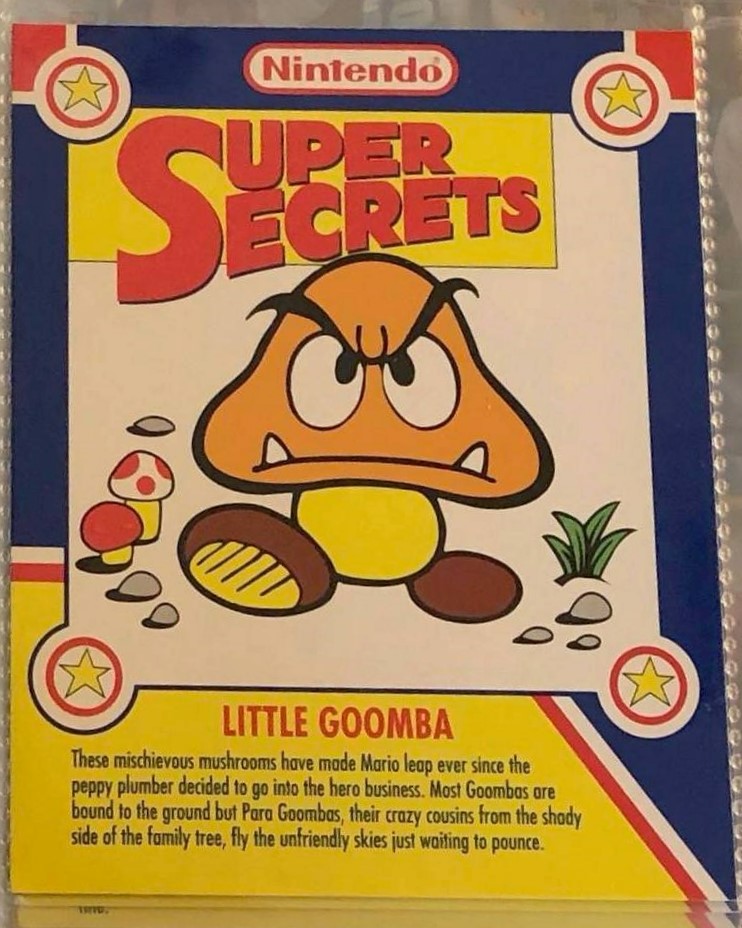 File:Pepsi NSS cards Goomba.jpg - Super Mario Wiki, the Mario encyclopedia