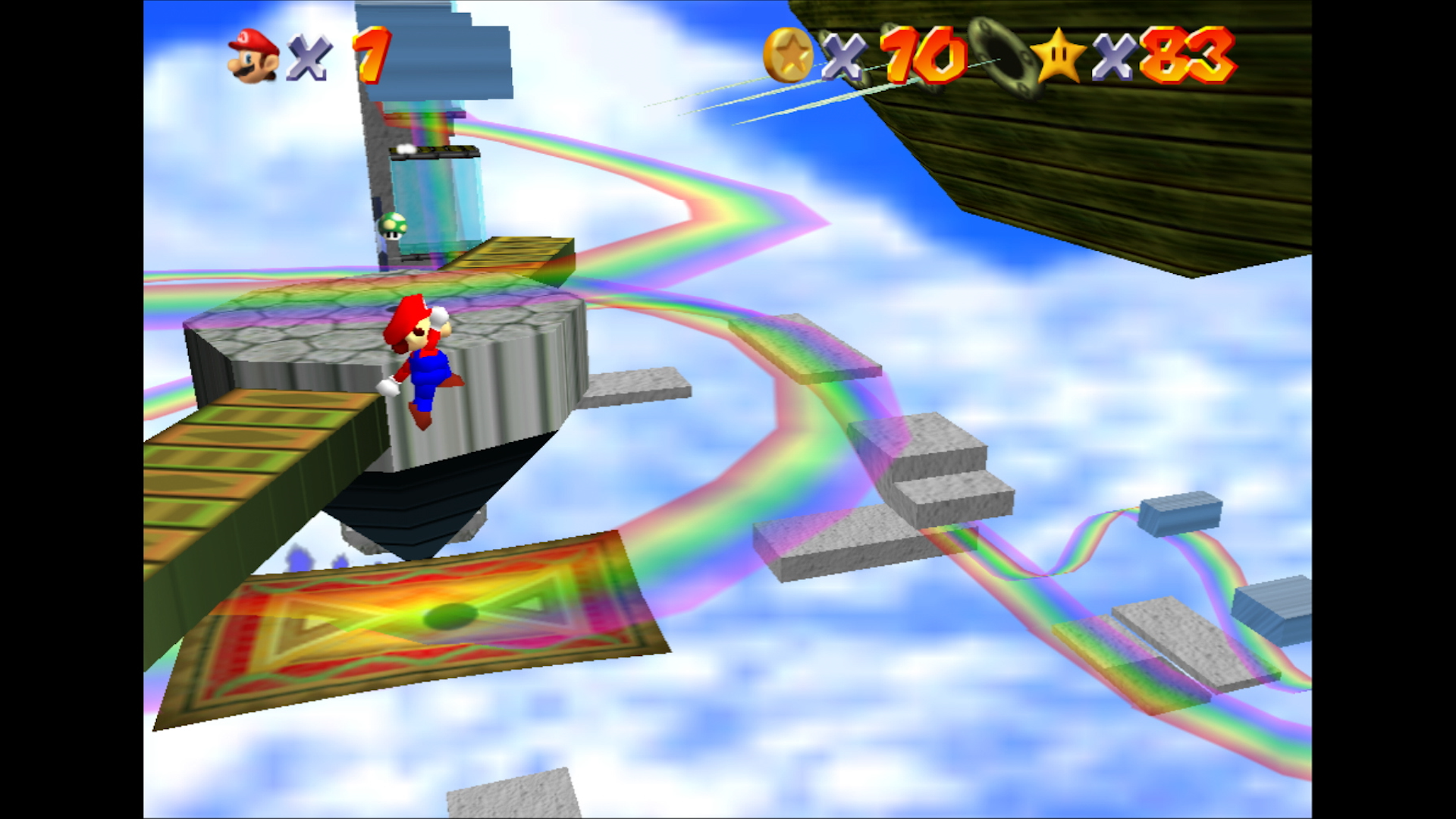 File:SM3DAS SM64 Rainbow Ride.png - Super Mario Wiki, the Mario ...