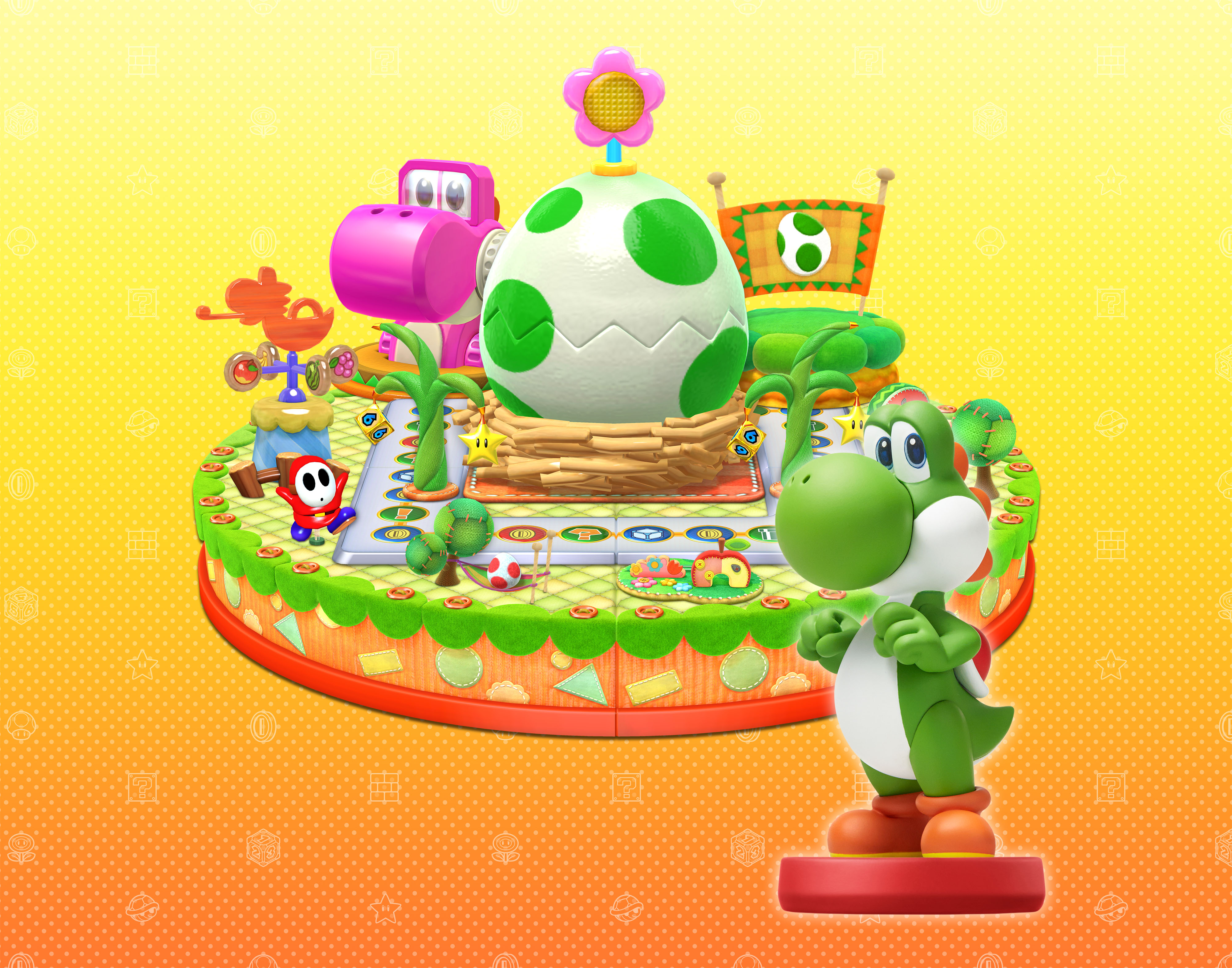 File:MP10 Yoshi Board art.jpg - Super Mario Wiki, the Mario encyclopedia
