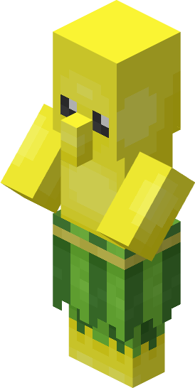 File:Minecraft Mario Mash-Up Savanna Villager Render.png - Super Mario ...