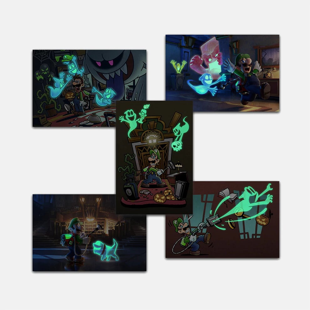 File:My Nintendo Store LM3 postcards.jpg - Super Mario Wiki, the Mario ...