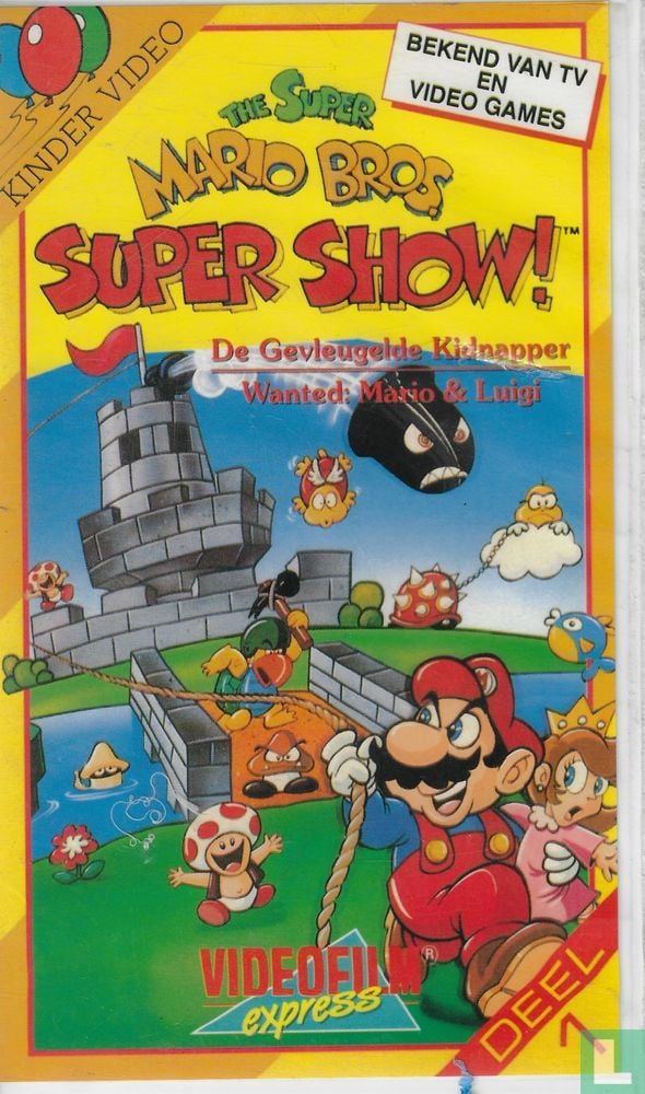 The Super Mario Bros. Super Show!: De Gevleugelde Kidnapper/Wanted: Mario & Luigi - Super Mario ...