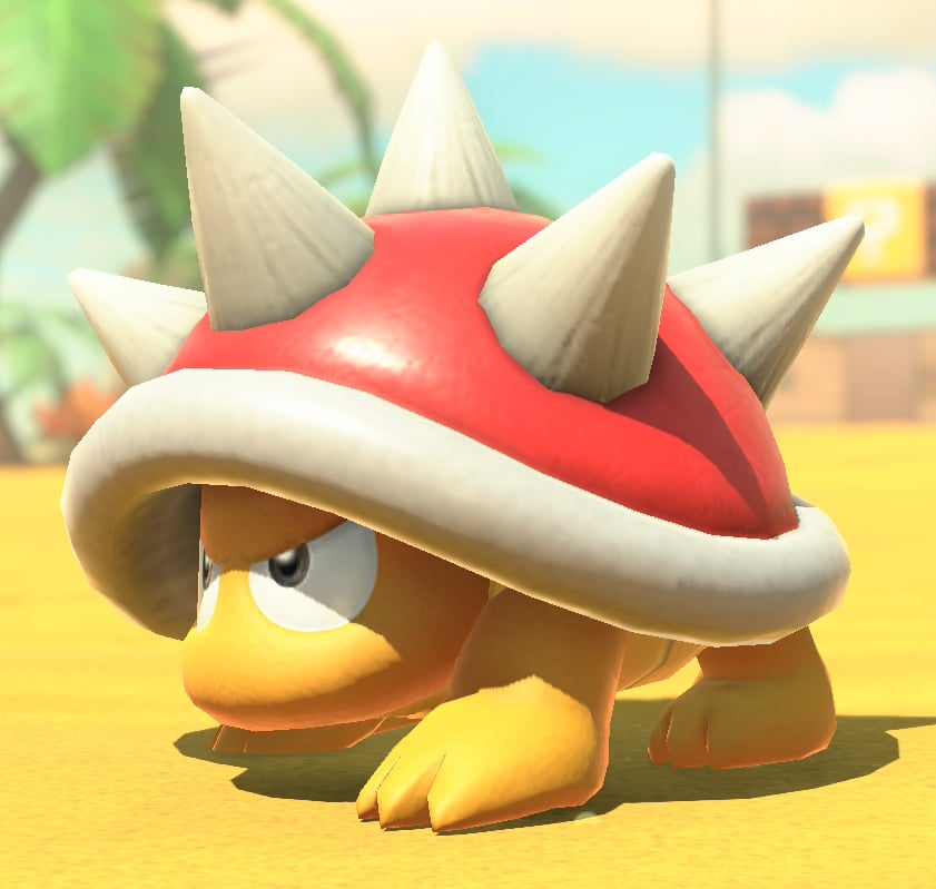 File:MKWorld Spiny.jpg - Super Mario Wiki, the Mario encyclopedia