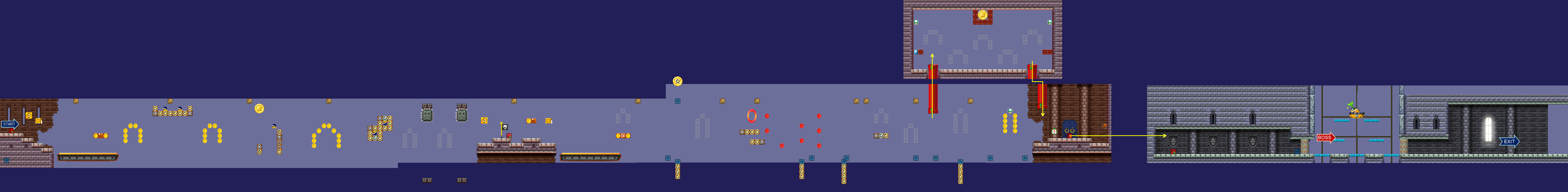 File:NSMB2 map 2CAS.png - Super Mario Wiki, the Mario encyclopedia